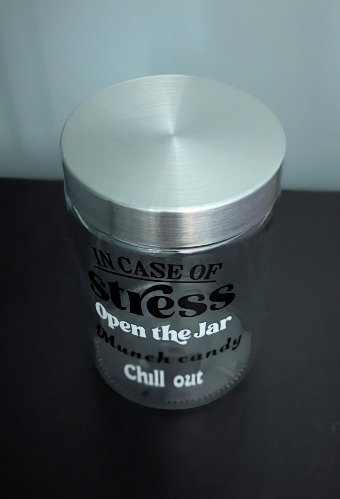 Emergency Candy Jar: Stress Relief, Handcrafted Treat Container. - Etsy