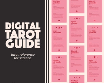Digital Tarot Guide Ethereal Dawn Cards for Studying and Learning Tarot ...