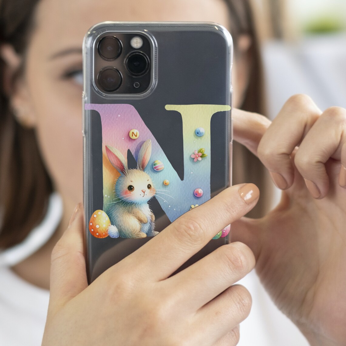 Easter Alphabet Clipart, Rabbit Letter, Alphabet & Number Png, Easter ...