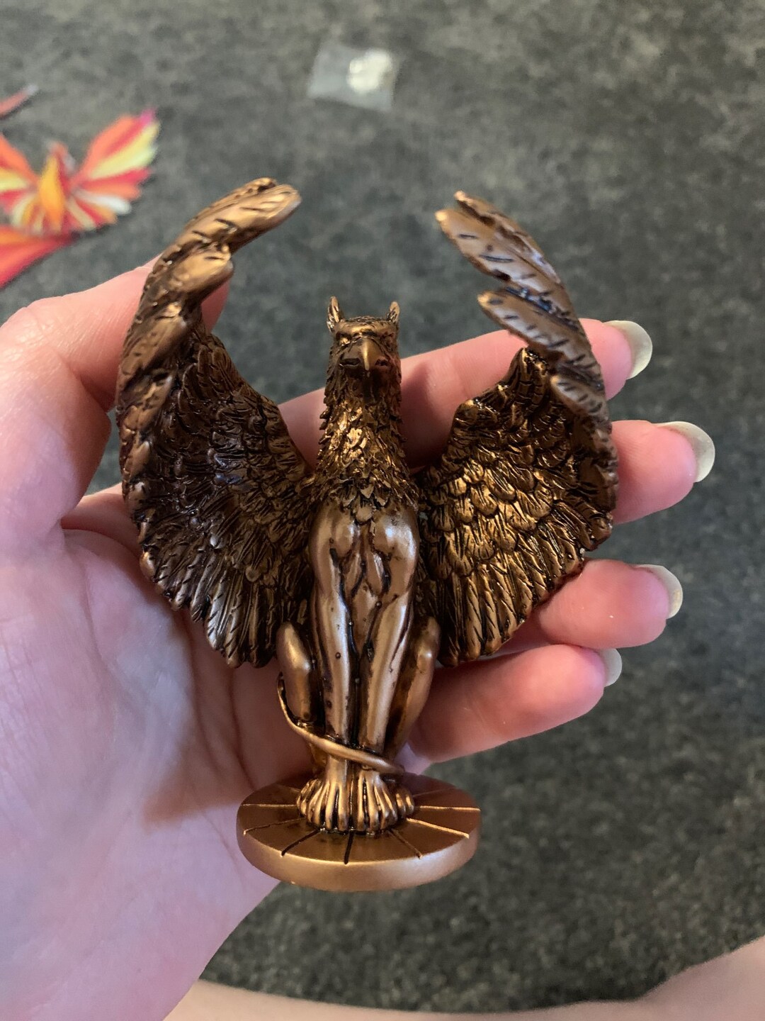 Mythical Griffin Sculpture Resin for Sensory Play Magical and - Etsy