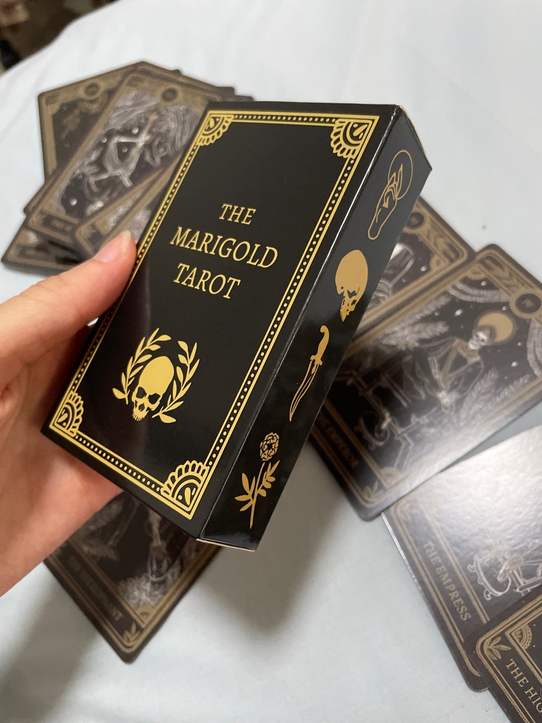 Tarot Deck Cards Marigold, 78 Cards With Guidebook for Beginners ...