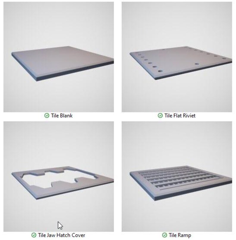 35 Mm Sci-fi, Space Hulk, Kill Team, Boarding Action 40k Terrain Floor ...