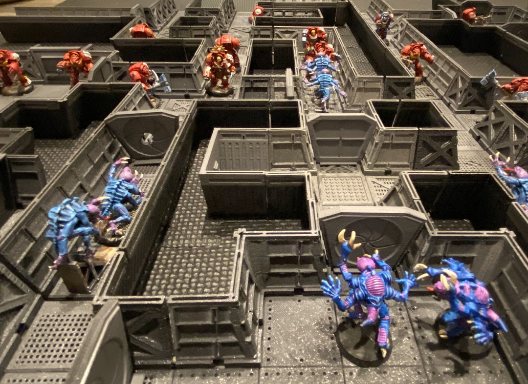 Space Hulk 3D Corridor System - Digital Files for 3D Printing - Etsy