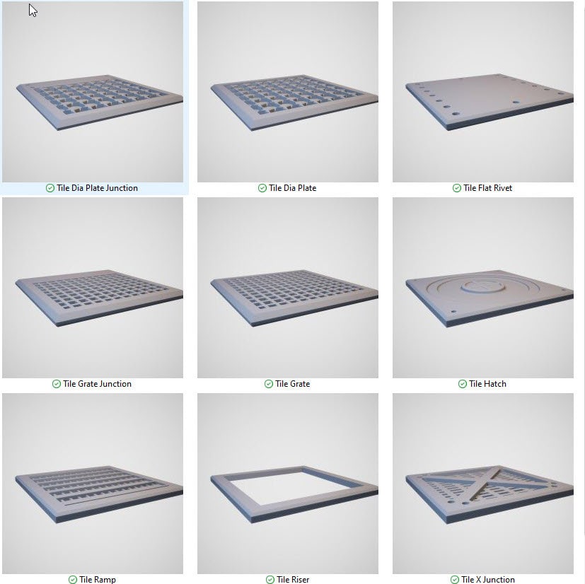 Space Hulk 3D Corridor System - Digital Files for 3D Printing - Etsy