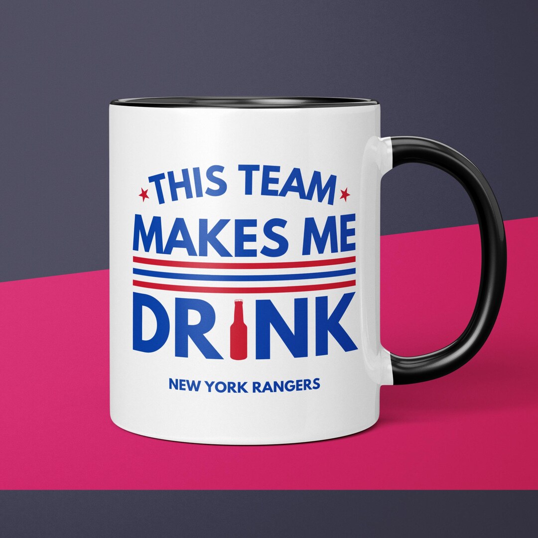 New York Rangers Coffee Cup Gift for Him Husband Unique Coffee Mug ...
