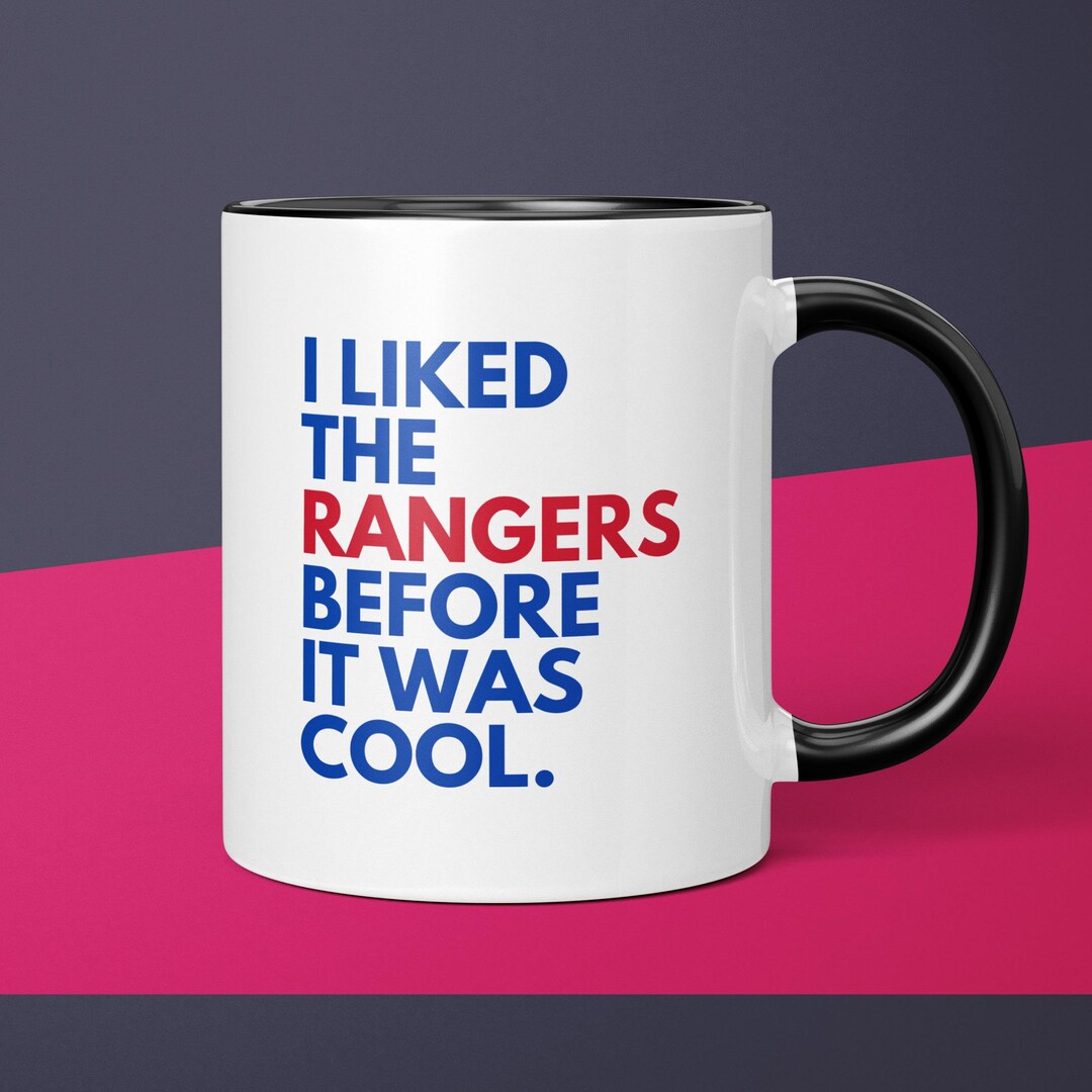 Rangers Fan Before It Was Cool New York Rangers Coffee Cup Gift for Dad ...