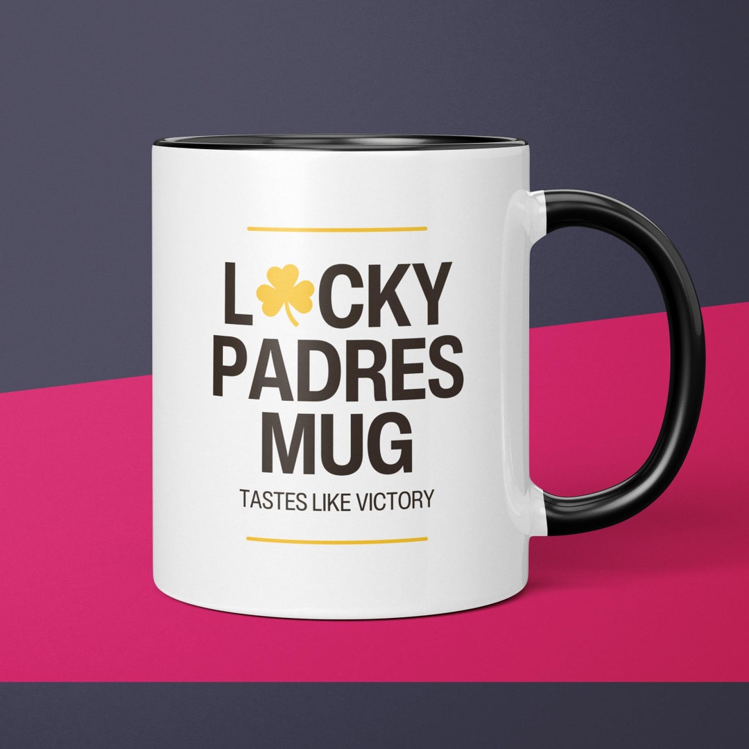 Lucky Padres Mug San Diego Padres Coffee Cup Gift for Him Husband ...