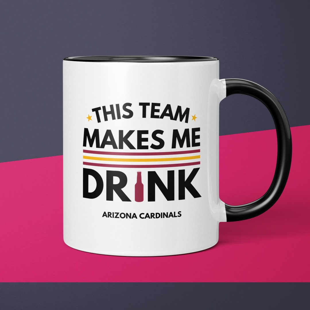 Arizona Cardinals Coffee Cup Gift for Him Husband Unique Coffee Mug ...