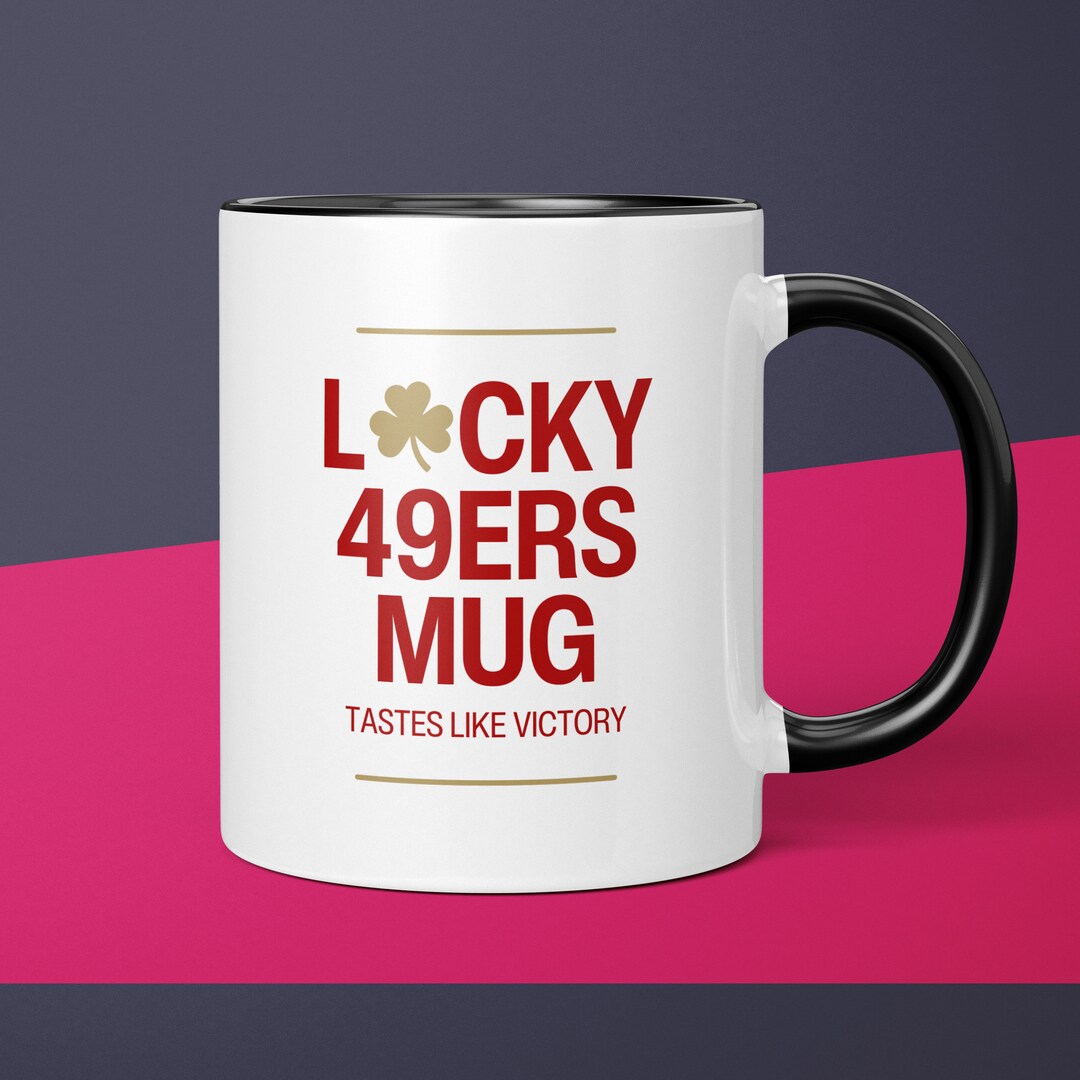 Lucky 49ers Mug San Francisco 49ers Coffee Cup Gift for Him Husband ...