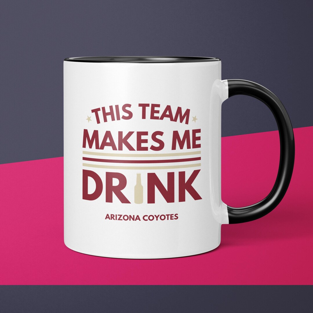 Arizona Coyotes Coffee Cup Gift for Him Husband Unique Coffee Mug Gifts ...