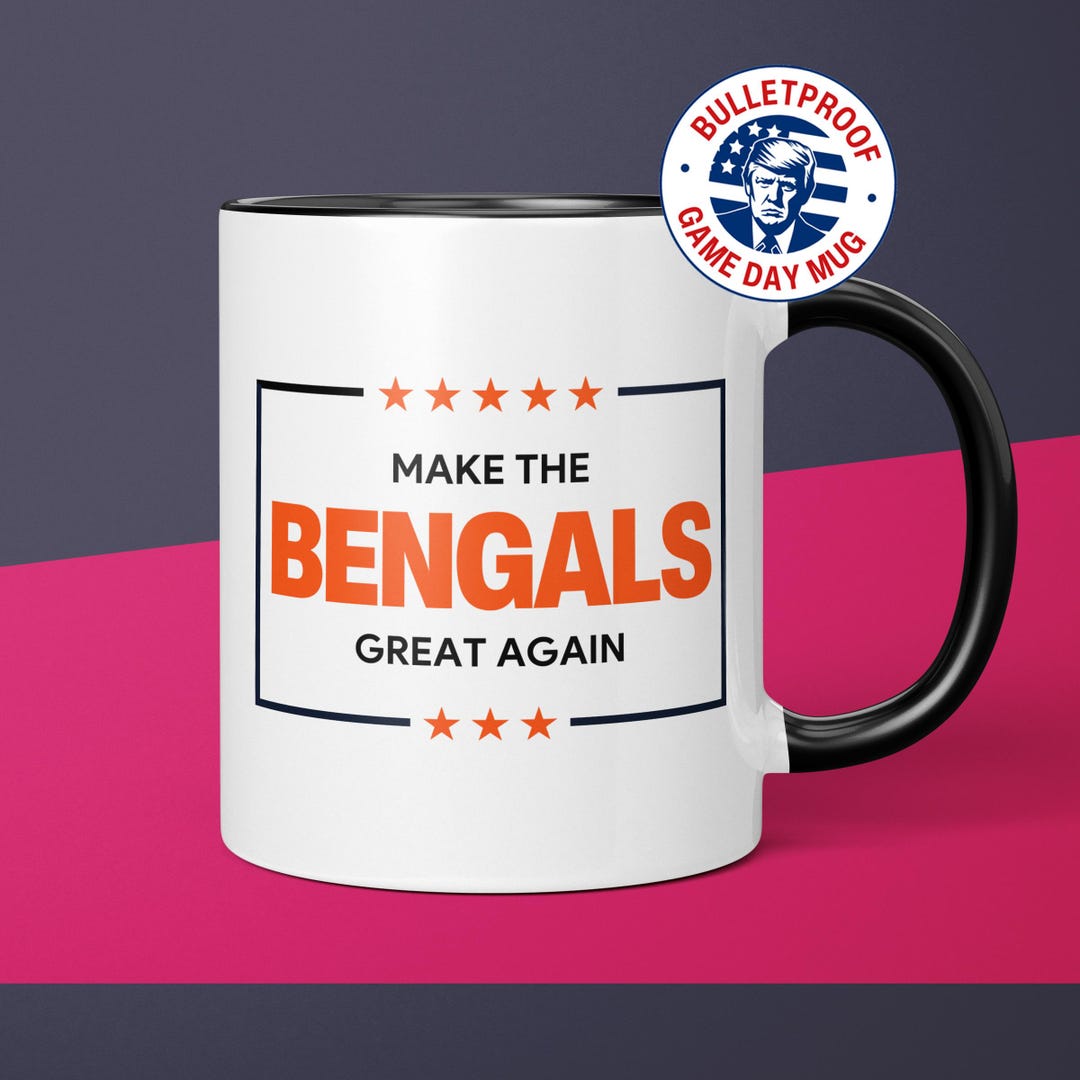 MAGA Bengals Mug Cincinnati Bengals Coffee Cup Gift for Him Funny ...