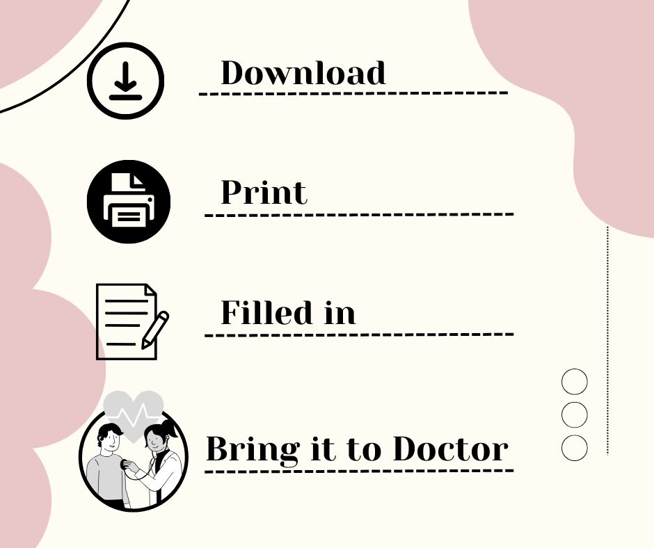 Printable A4 Vital Signs | Health | Blood Pressure Tracker - Etsy