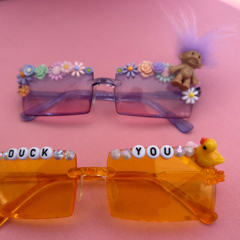 Crazy Sunglasses - Etsy