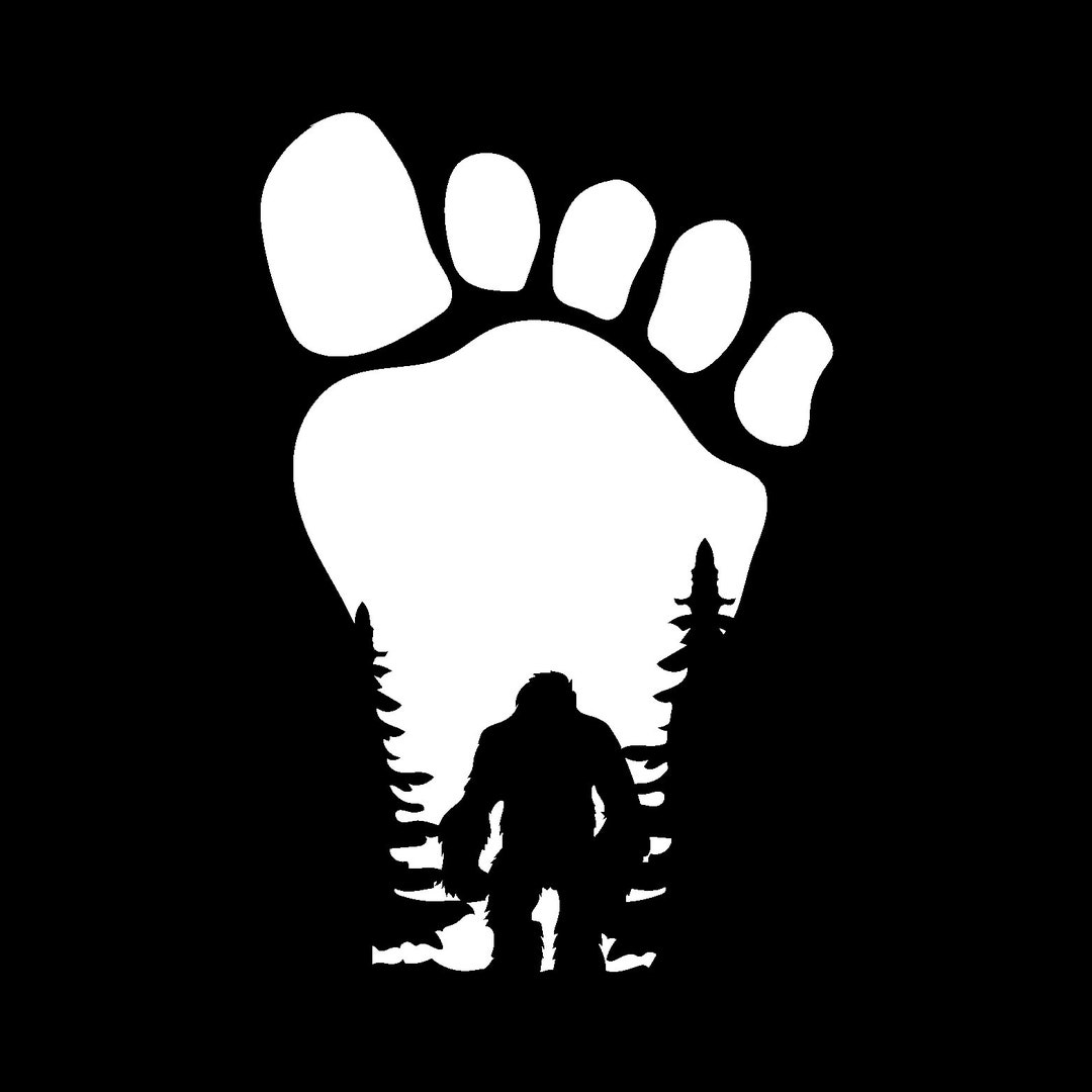 Bigfoot Trees Decal - Etsy