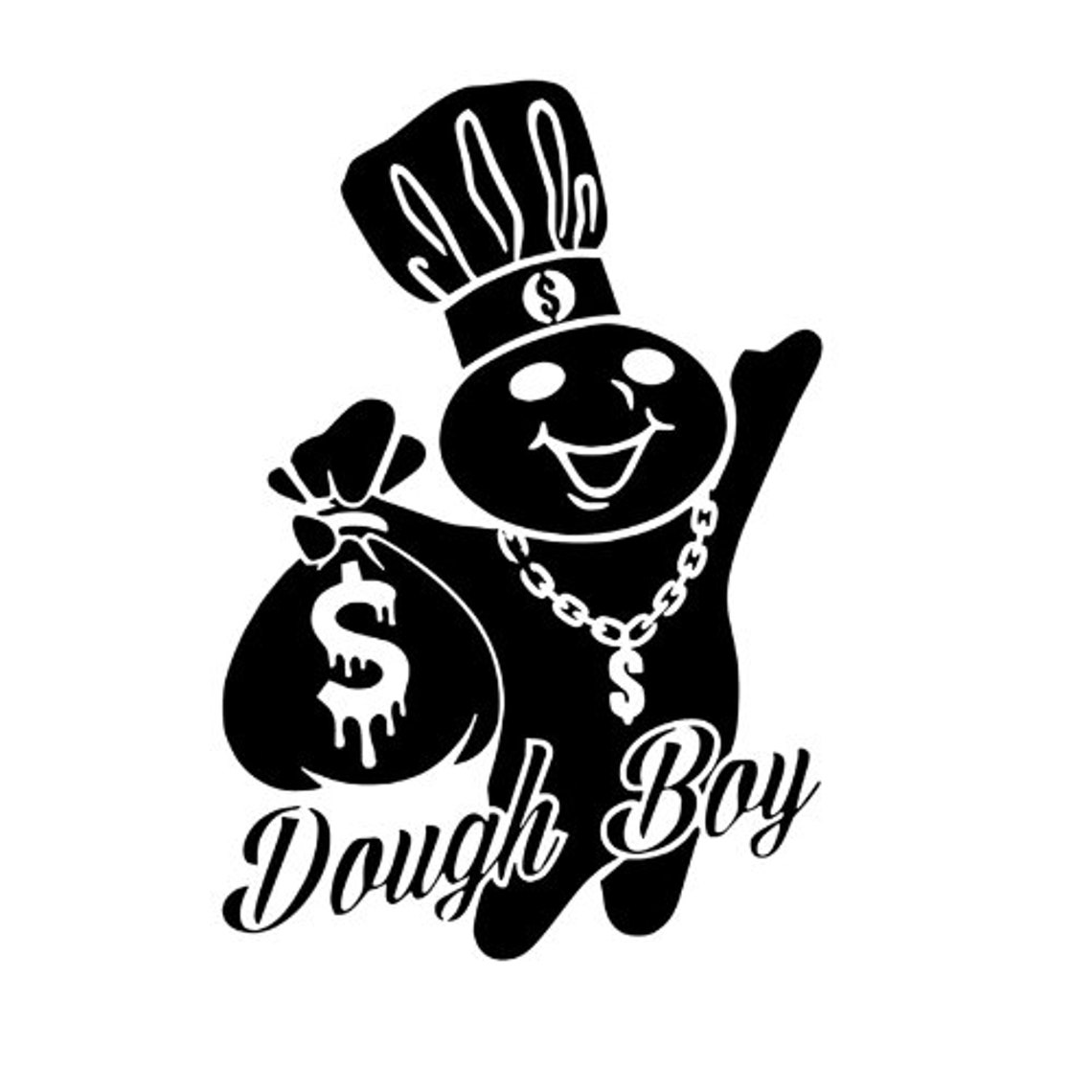 Dough Boy Vinyl Decal - Etsy Dough Boy Vinyl Decal - Etsy
