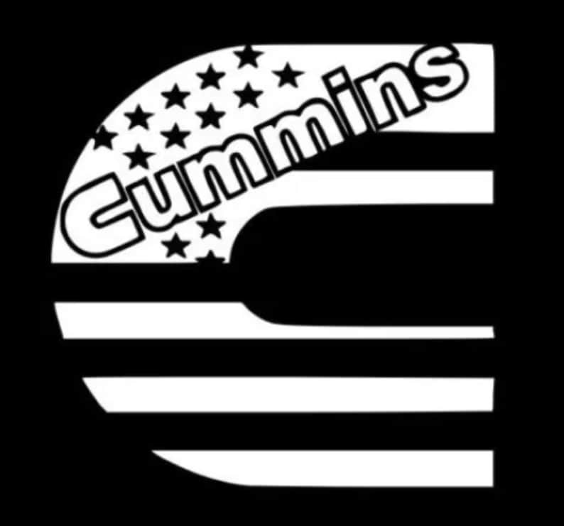 Cummins Logo Vehicle Decal // 5 Truck Decal // Vinyl Sticker - Etsy