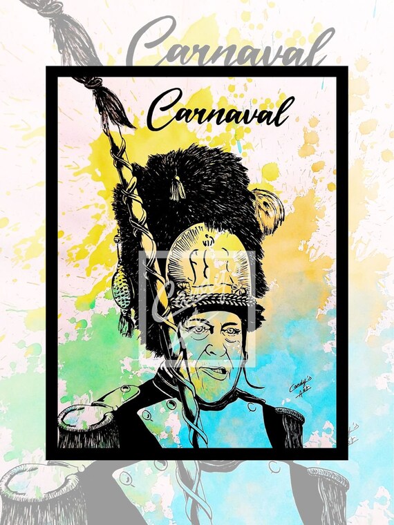 Carnival Poster Drawing