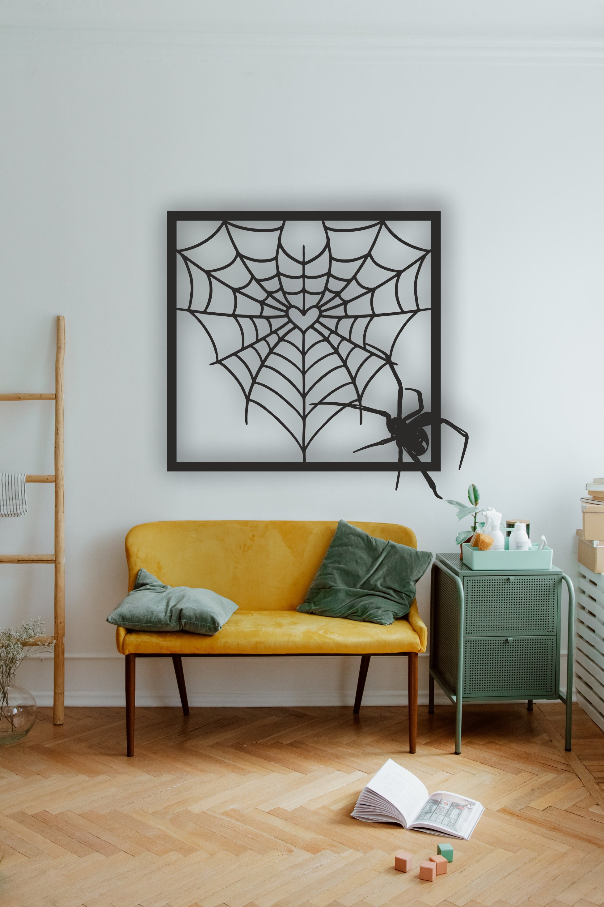 Spider Wall Decor Spider Wall Art Metal Wall Decor Metal Wall Art ...