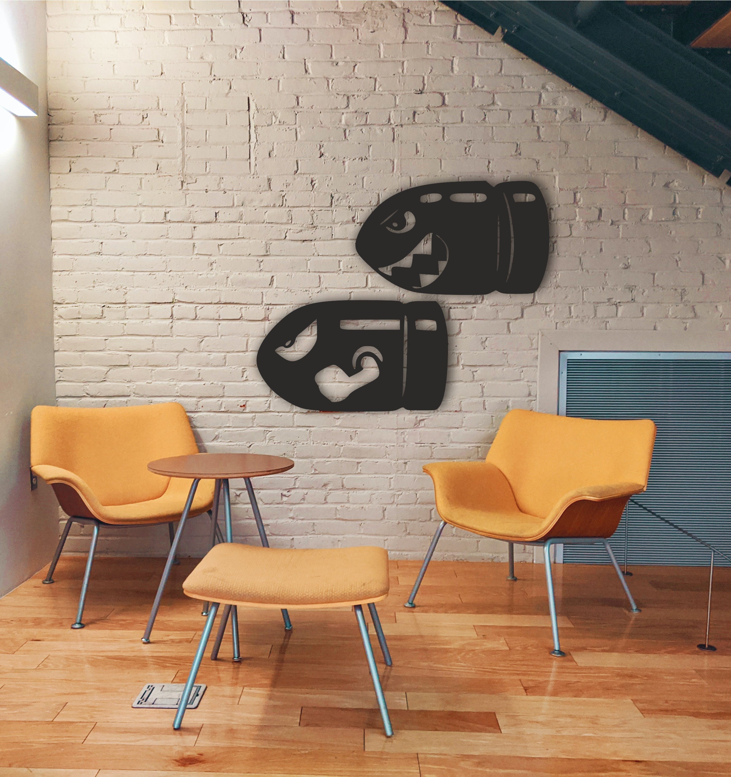 Bullet Wall Decor Metal Wall Decor Metal Wall Art Living Room Wall ...