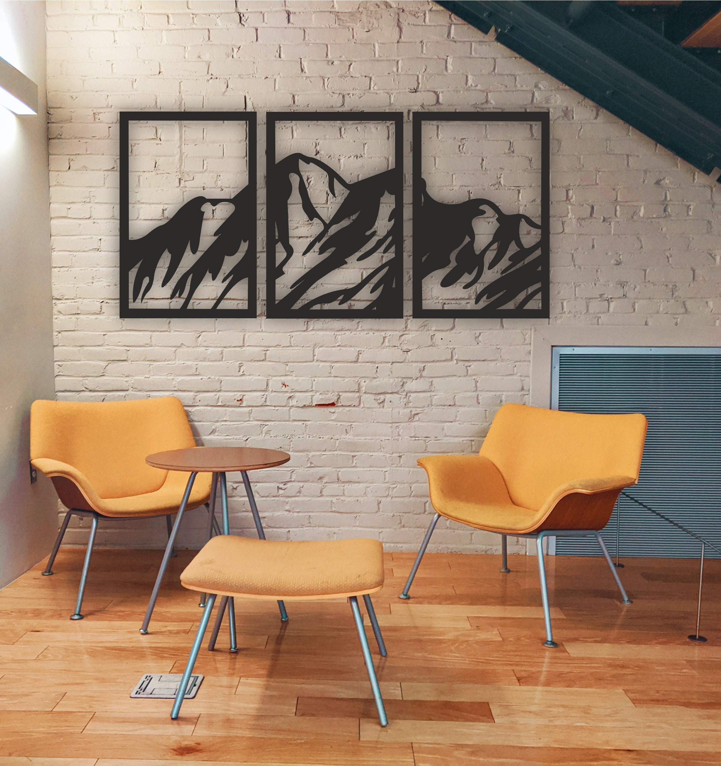 Mountain Wall Decor Mountain Wall Art Metal Wall Decor Metal Wall Art ...