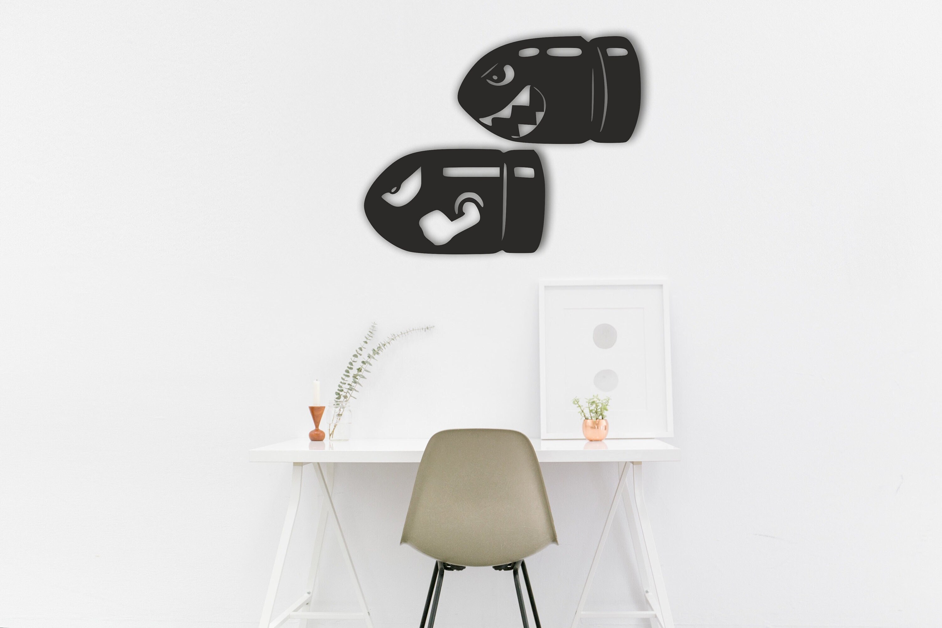 Bullet Wall Decor Metal Wall Decor Metal Wall Art Living Room Wall ...