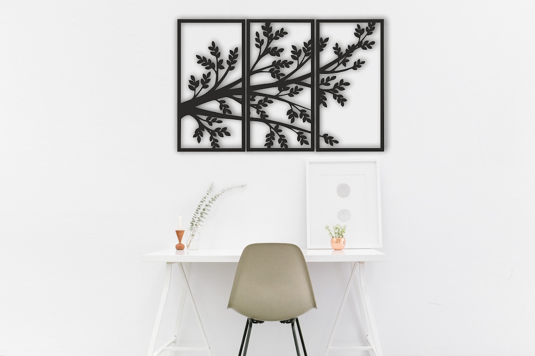 Metal Tree Panel Wall Decor Metal Tree Panel Wall Art Metal Wall Decor ...
