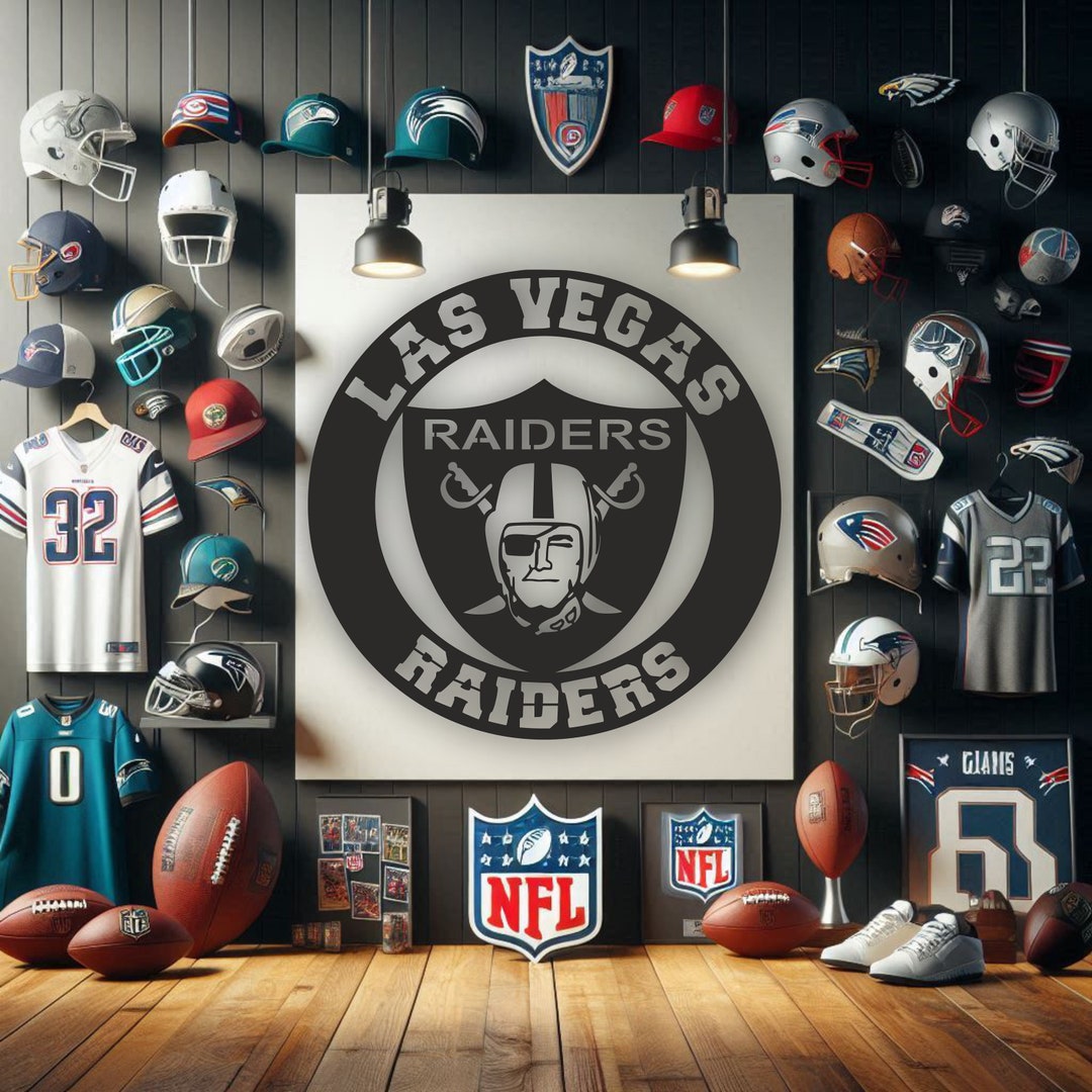 Metal Las Vegas Raiders Wall Decor Metal Las Vegas Raiders Wall Art ...