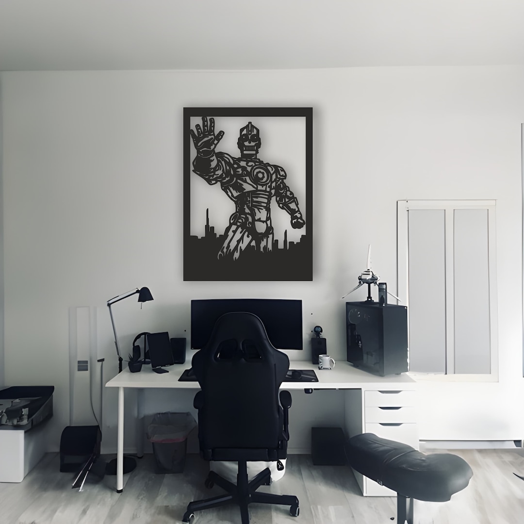 Robot Wall Decor Robot Wall Art Metal Wall Decor Metal Wall Art-living ...
