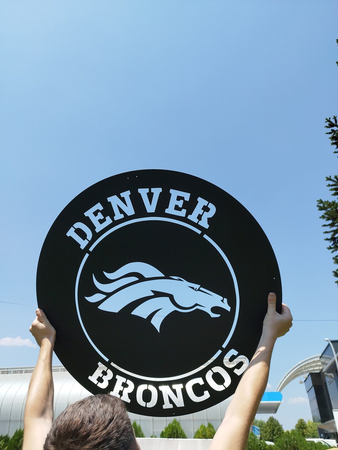 Metal Denver Broncos Wall Decor Metal Denver Broncos Wall Art Metal ...