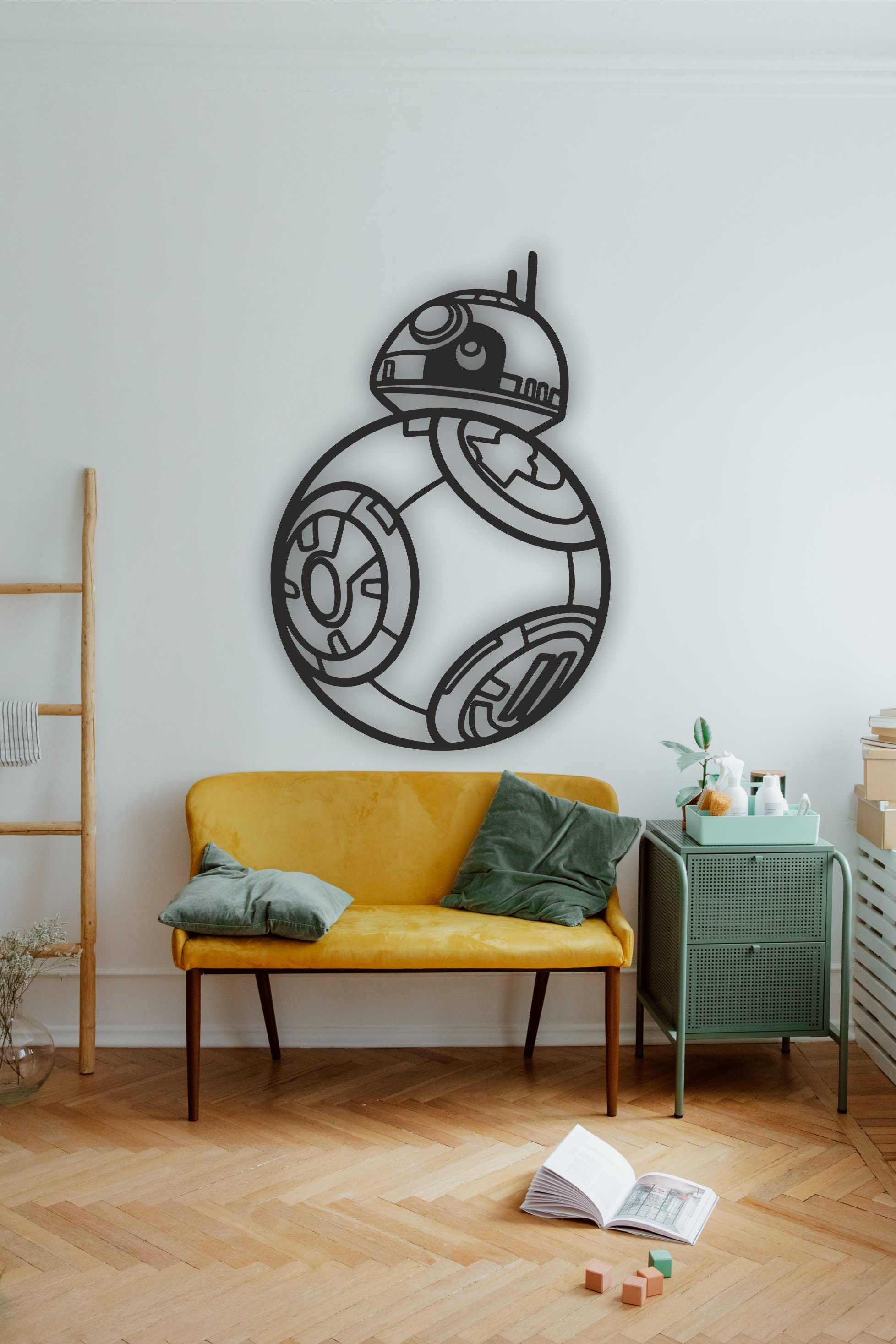 Robot Wall Decor Robot Wall Art Metal Wall Decor Metal Wall Art-living ...