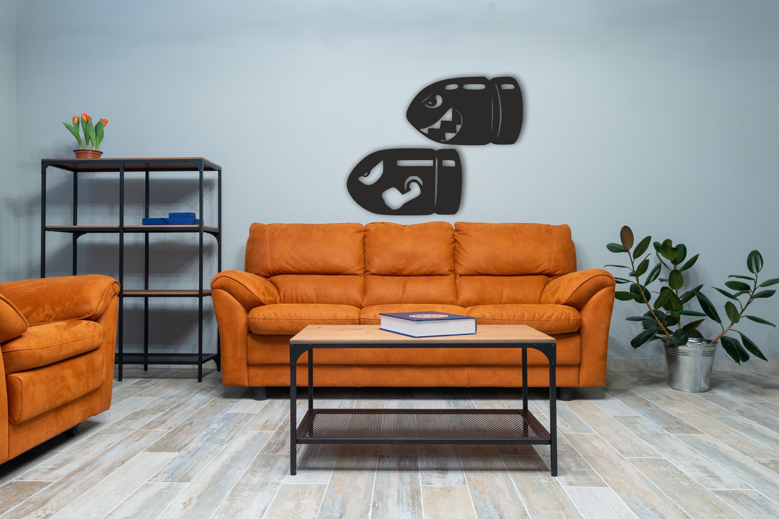 Bullet Wall Decor Metal Wall Decor Metal Wall Art Living Room Wall ...