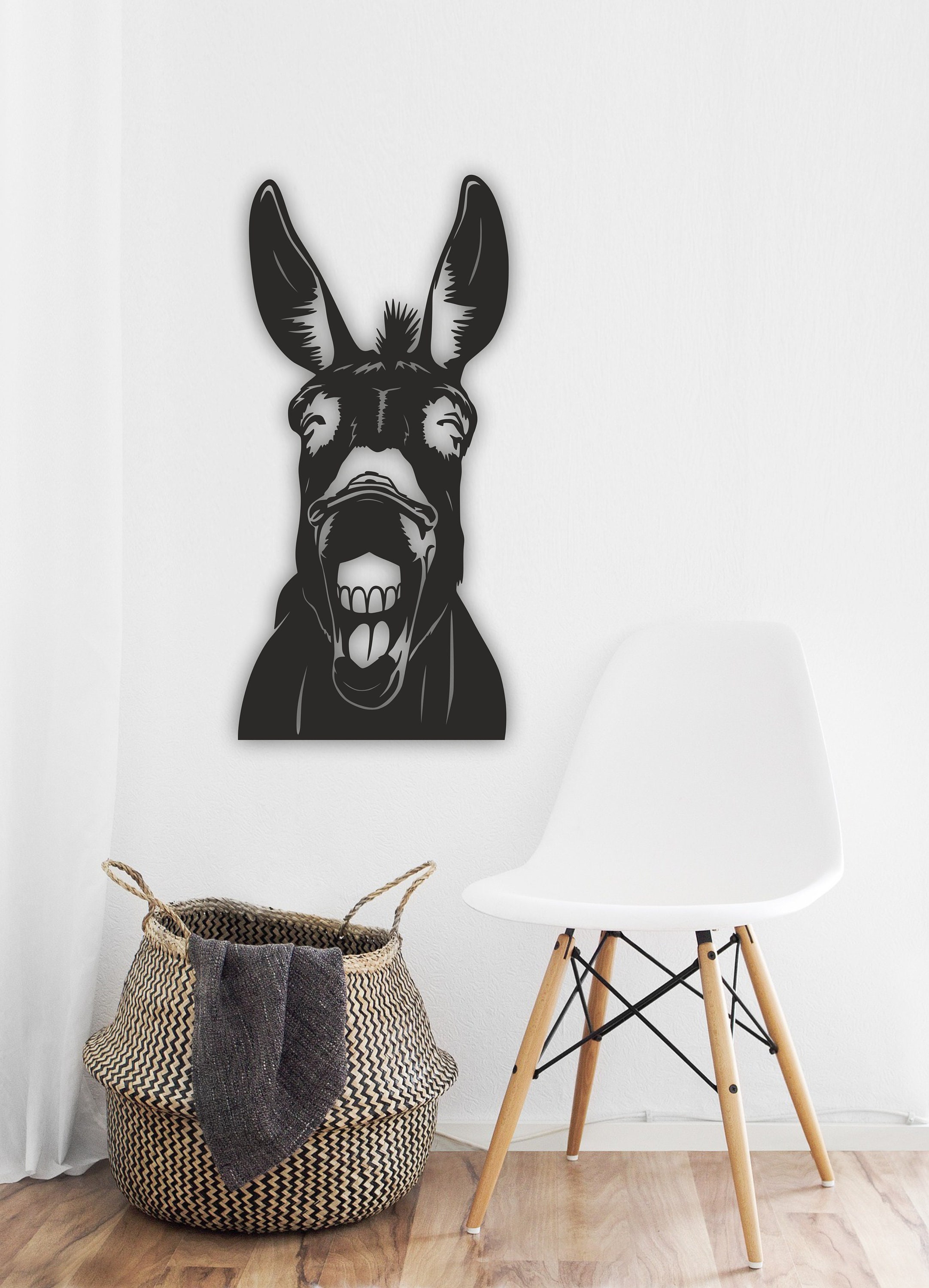 Donkey Wall Decor Metal Wall Decor Metal Wall Art Living Room Wall ...
