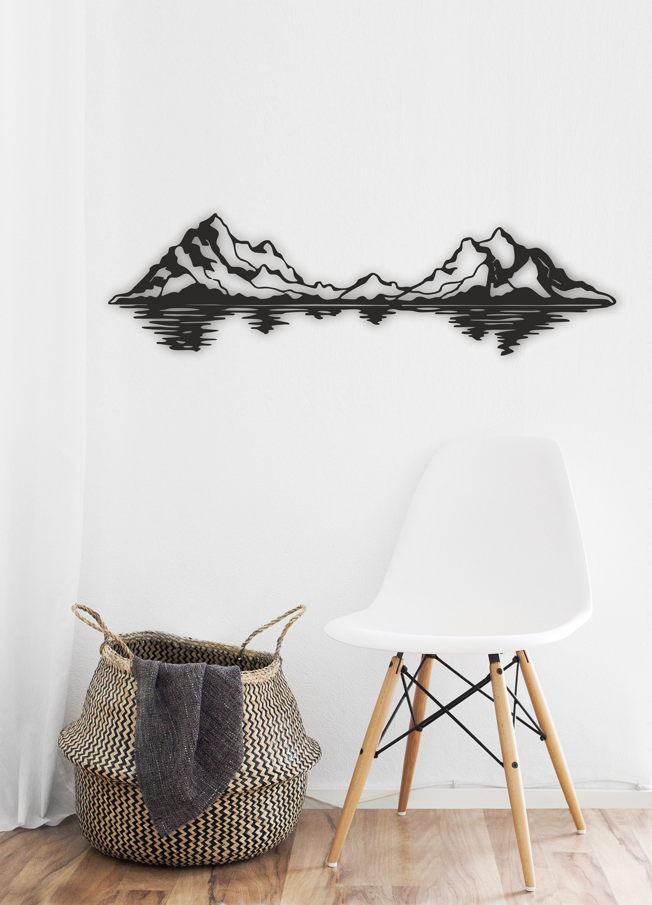 Mountain Wall Decor Metal Wall Decor Metal Wall Art Living Room Wall ...