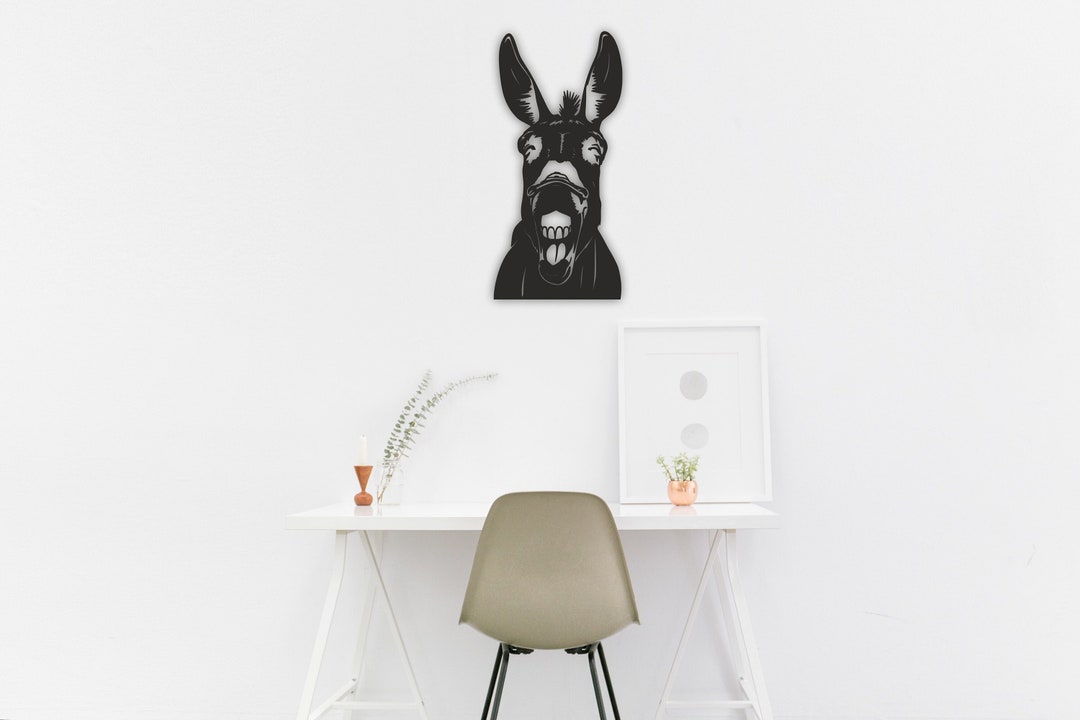 Donkey Wall Decor Metal Wall Decor Metal Wall Art Living Room Wall ...
