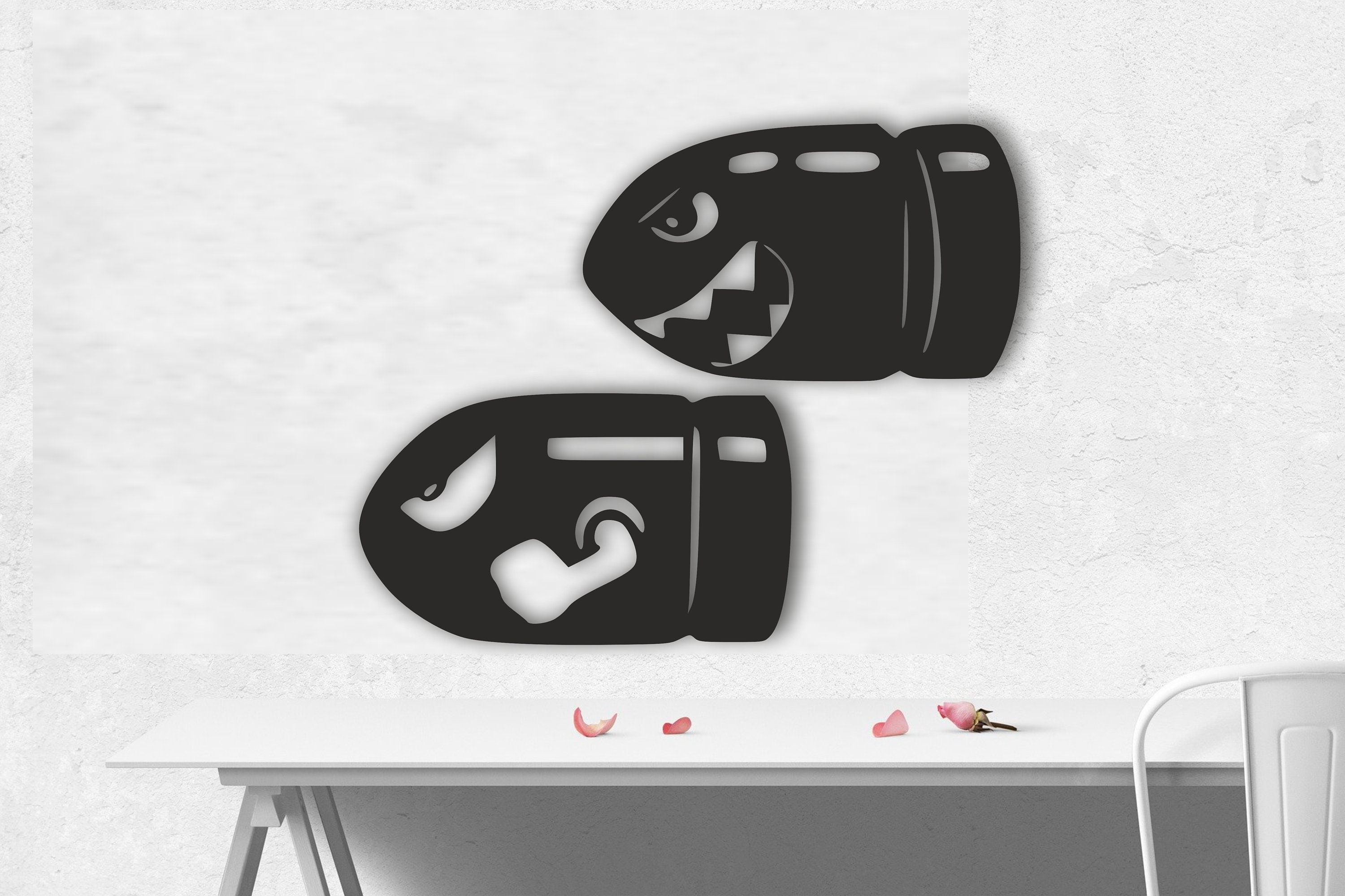 Bullet Wall Decor Metal Wall Decor Metal Wall Art Living Room Wall ...