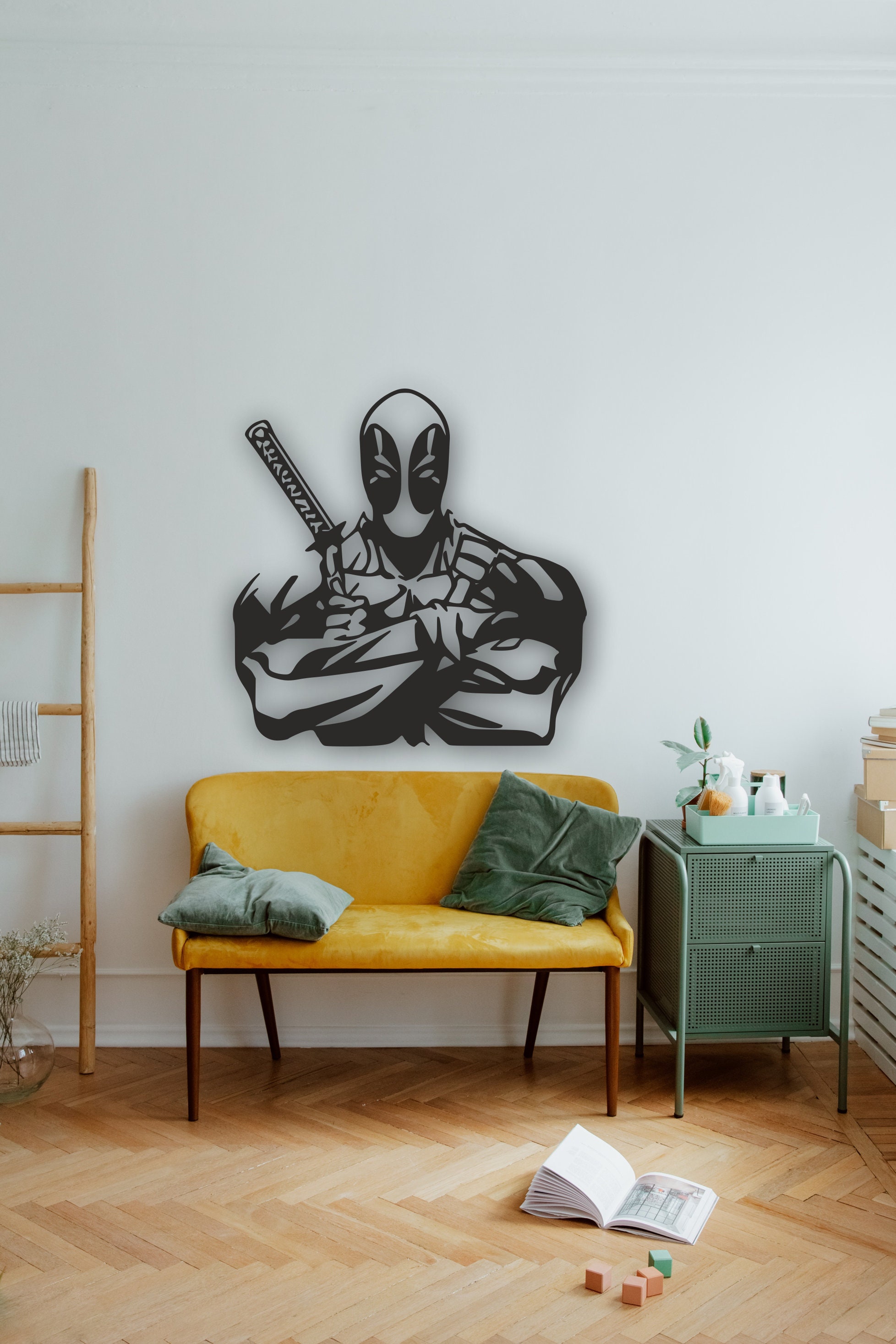 Superhero Wall Decor Superhero Wall Art Metal Wall Decor Metal Wall Art ...