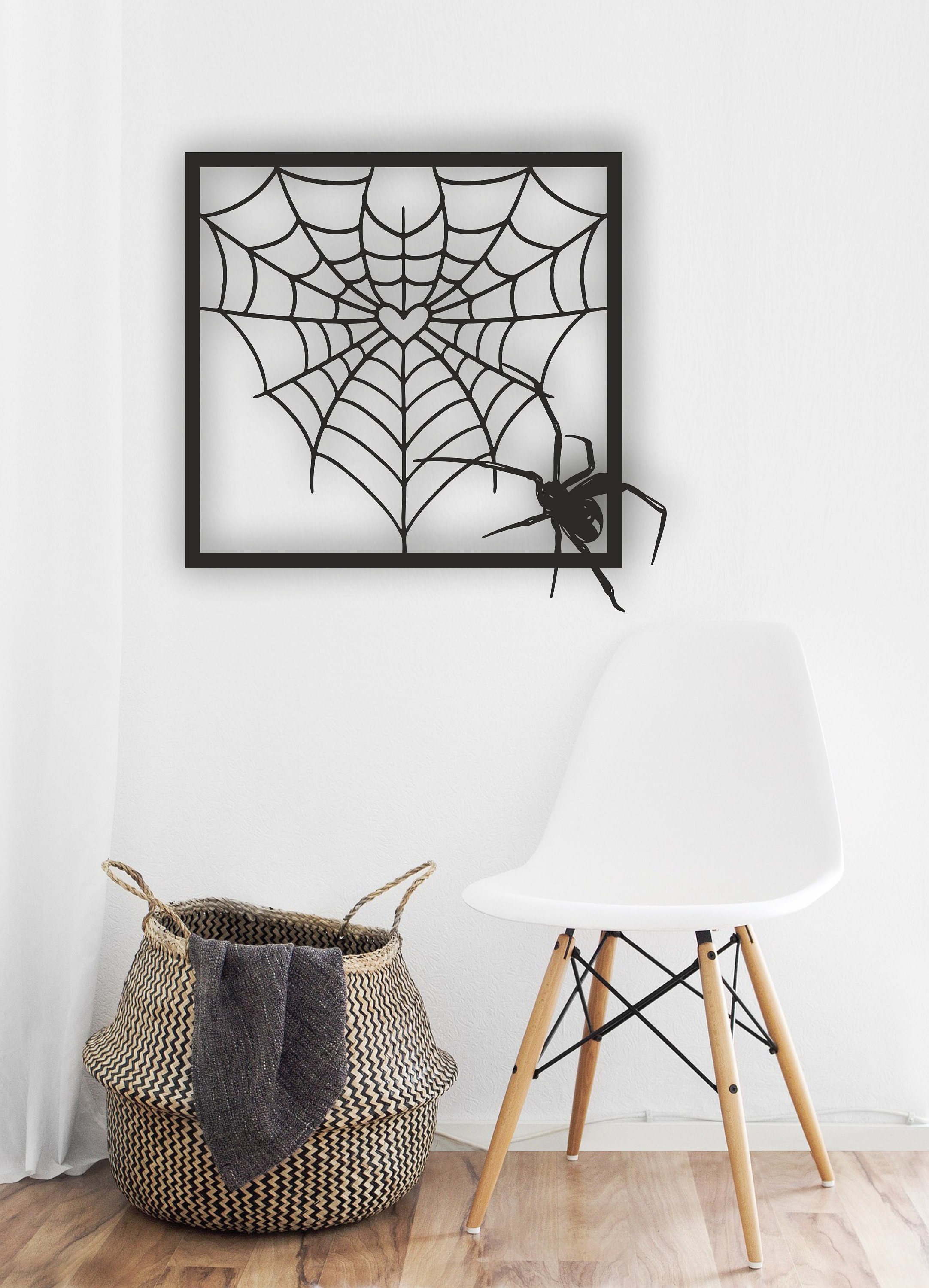 Spider Wall Decor Spider Wall Art Metal Wall Decor Metal Wall Art ...