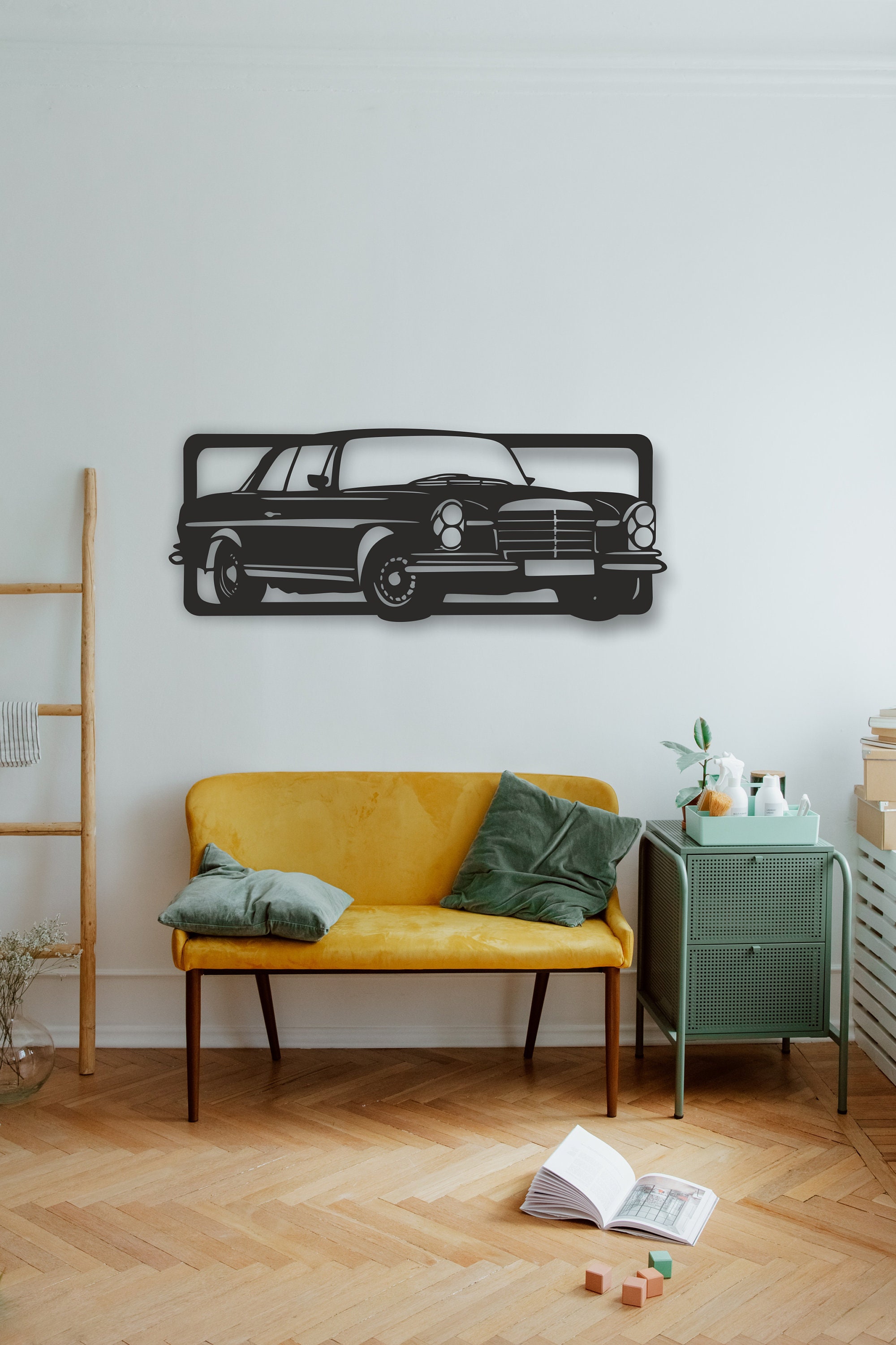 CAR Wall Decor Metal Wall Decor Metal Wall Art Living Room Wall Decor ...