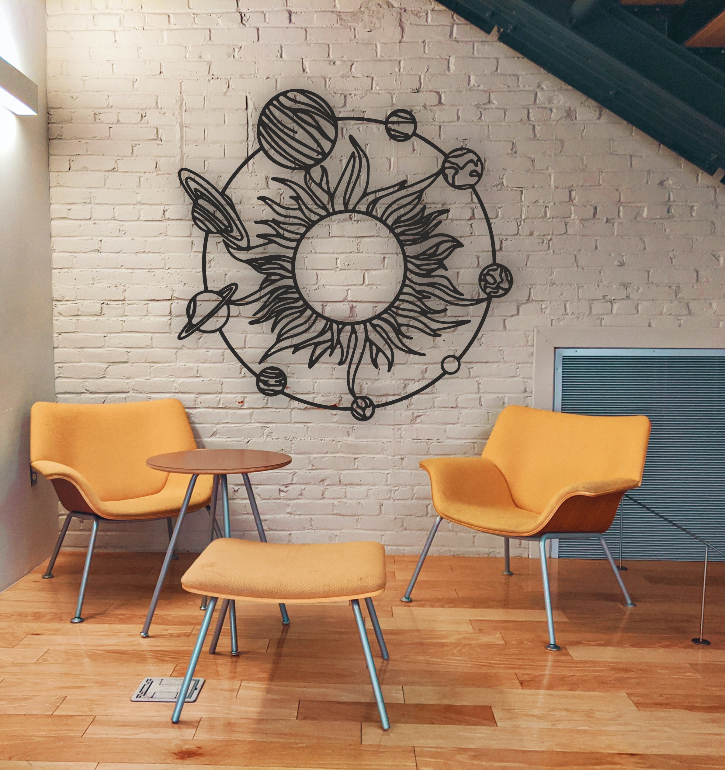 Solar System Wall Decor Solar System Wall Art Metal Wall Decor Metal ...