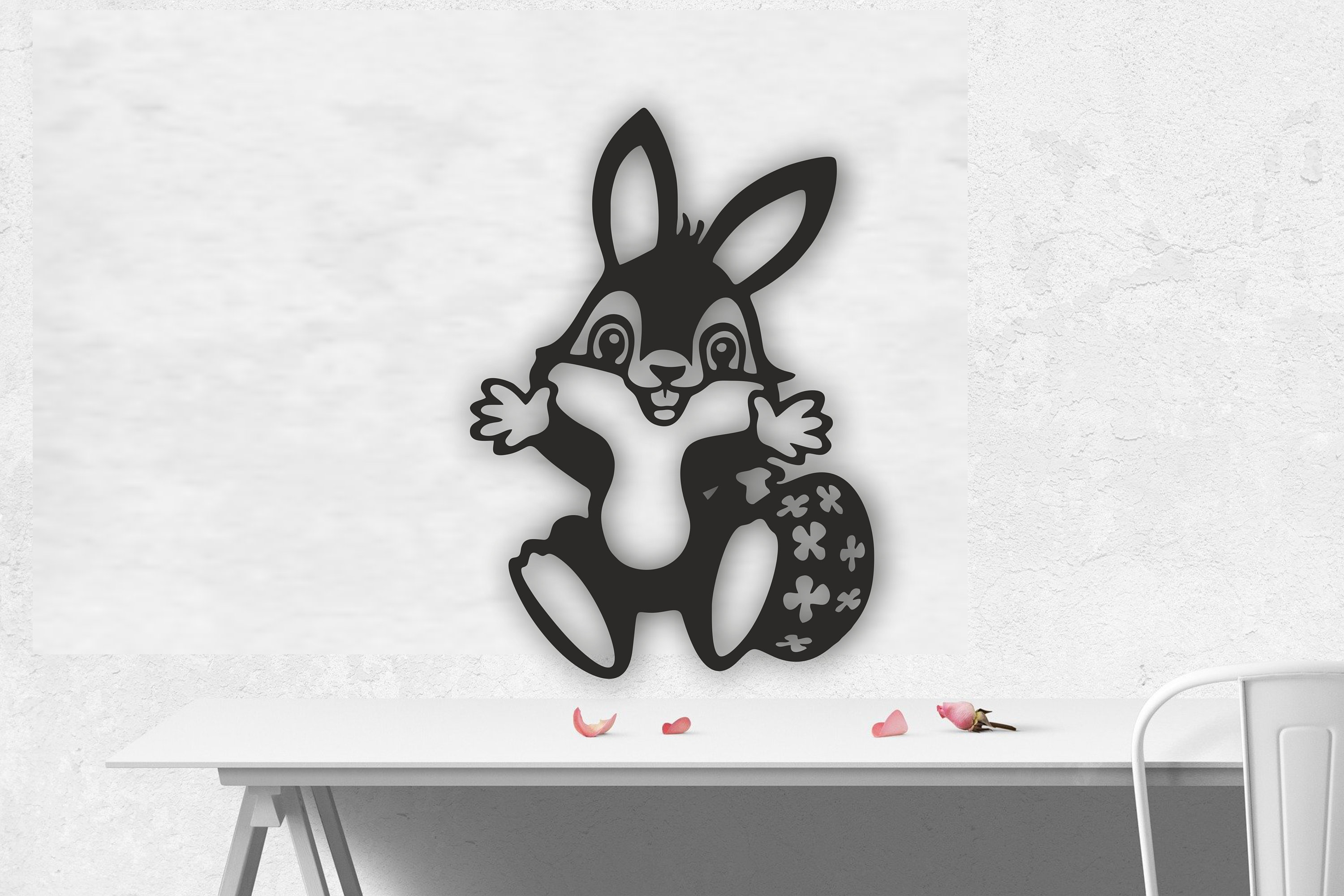 Rabbit Wall Decor easter Feast Wall Decor Metal Wall Decor Metal Wall ...