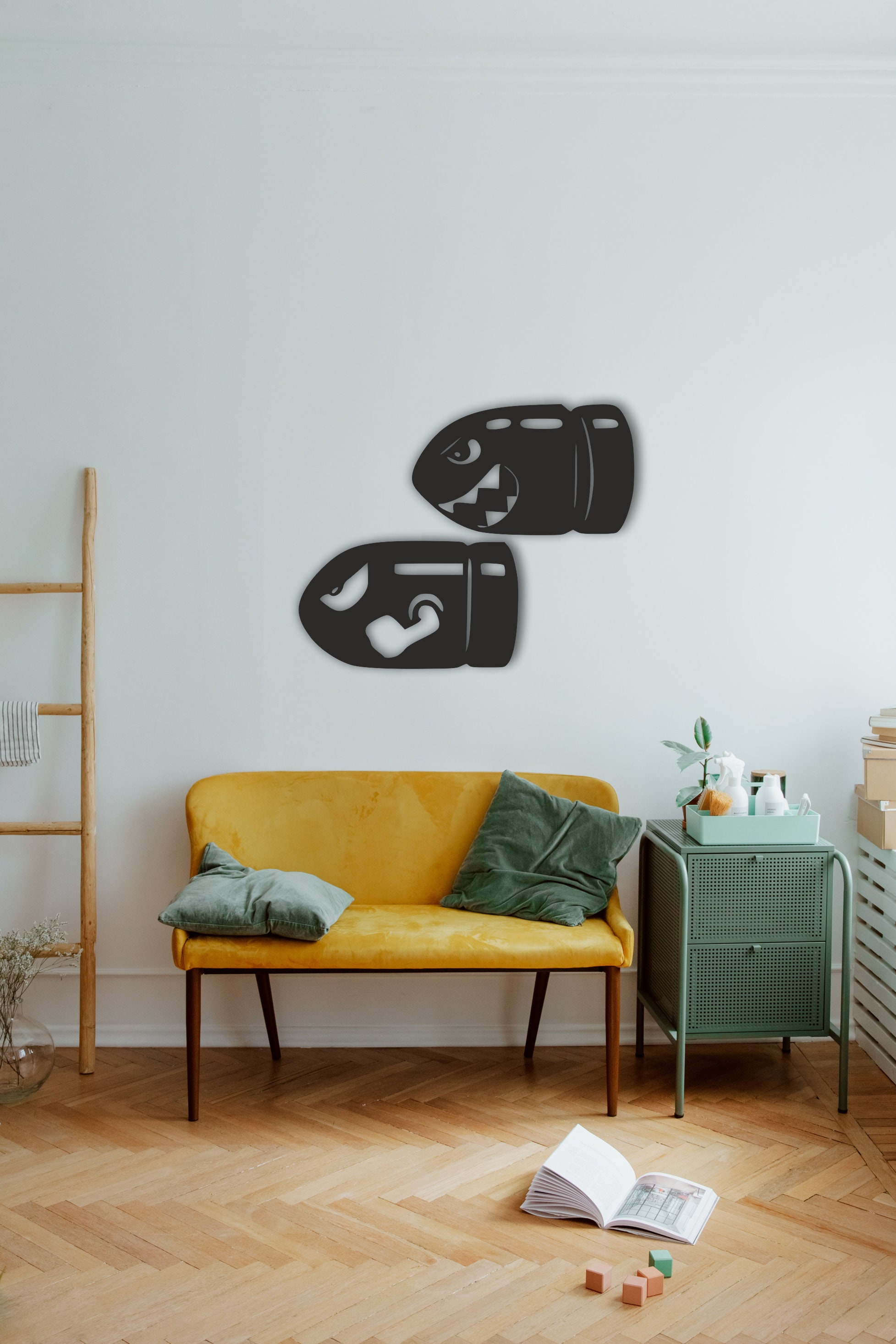 Bullet Wall Decor Metal Wall Decor Metal Wall Art Living Room Wall ...
