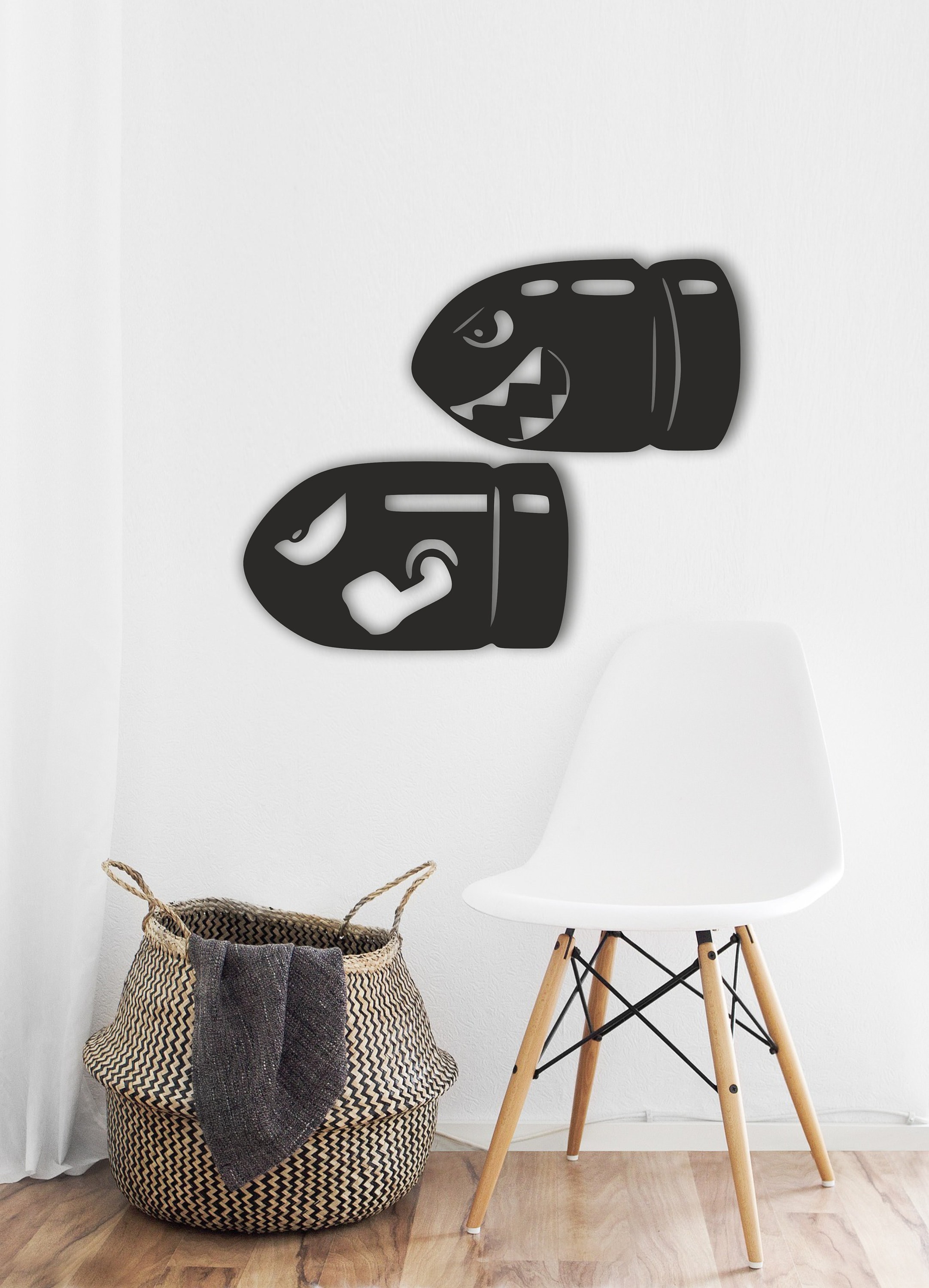 Bullet Wall Decor Metal Wall Decor Metal Wall Art Living Room Wall ...