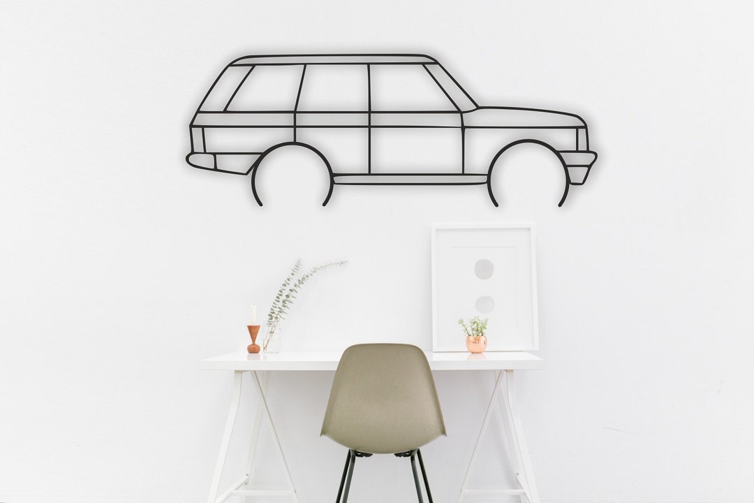 Metal Range Rover Classic Wall Decor Metal Range Rover Classic Wall Art ...