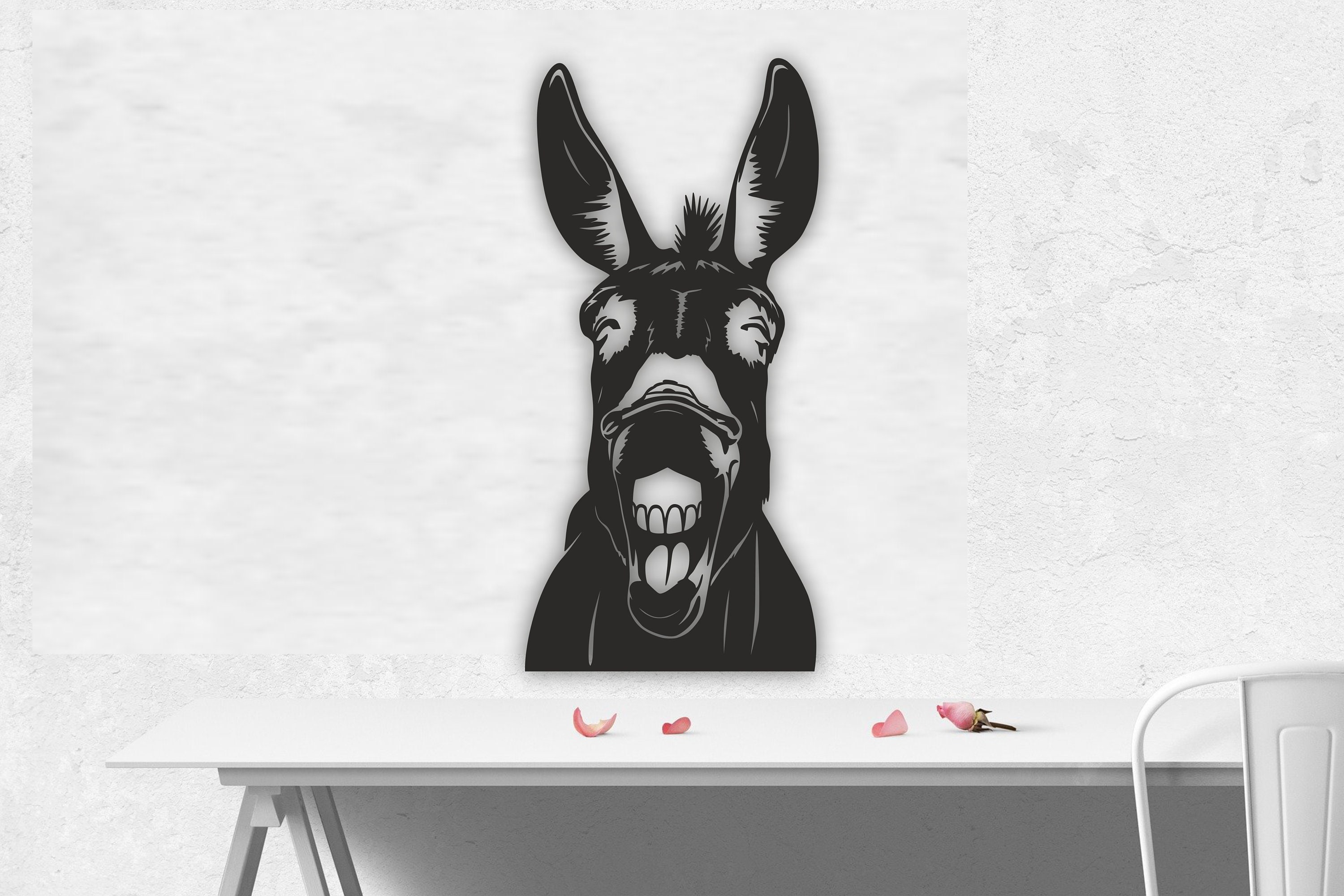 Donkey Wall Decor Metal Wall Decor Metal Wall Art Living Room Wall ...