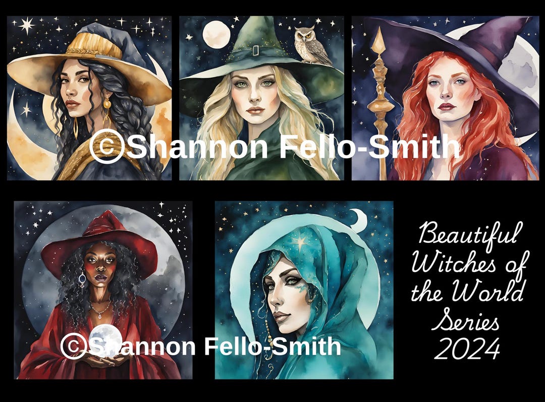 Beautiful Witches of the World 2024 - Etsy