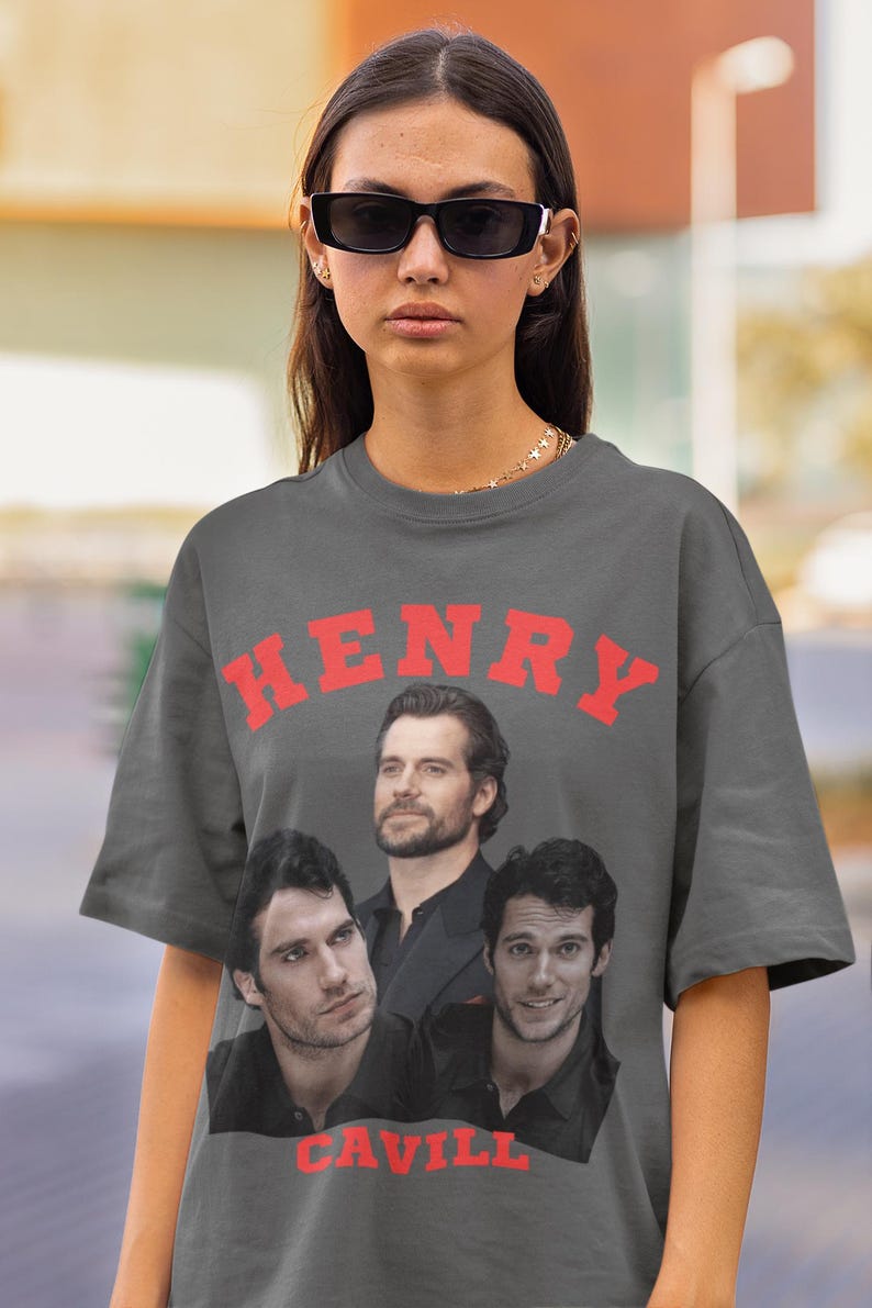 HENRY CAVILL T-shirt Henry Cavill Fans Gift, Henry Cavill Vintage Shirt ...