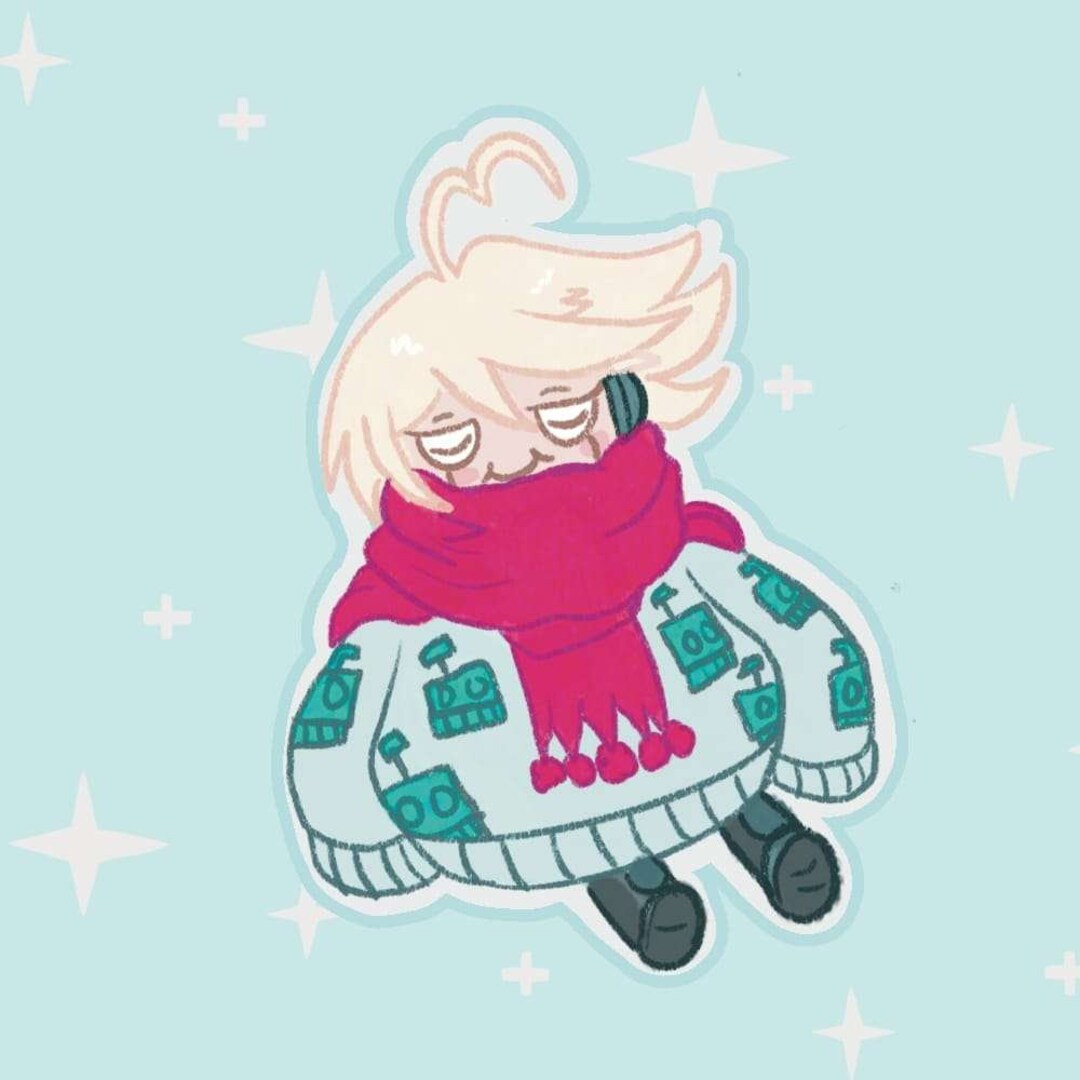 Cozy Kiibo Vinyl Sticker - Etsy