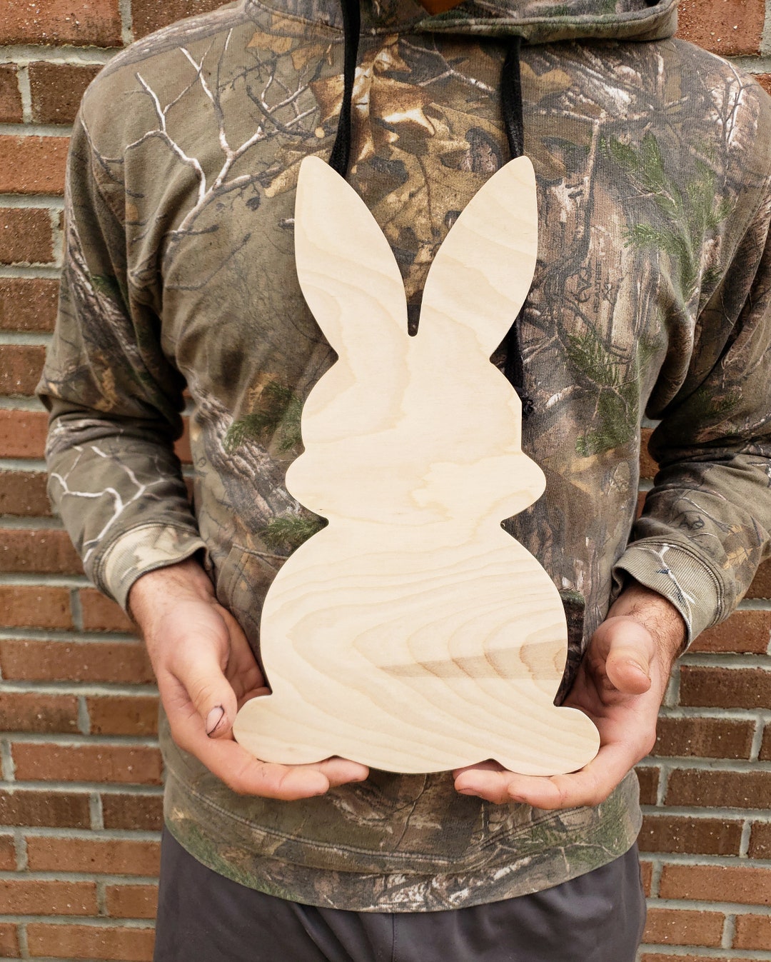 Bunny 1/4-inch Wood Cut-out Shipping Included - Etsy