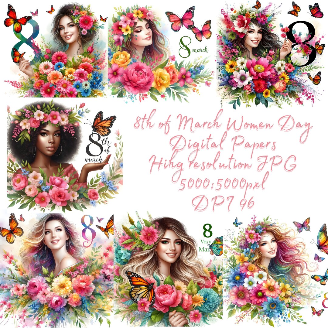 Happy Woman's Day,celebrate Woman's Day,8th of March Beautiful Women ...