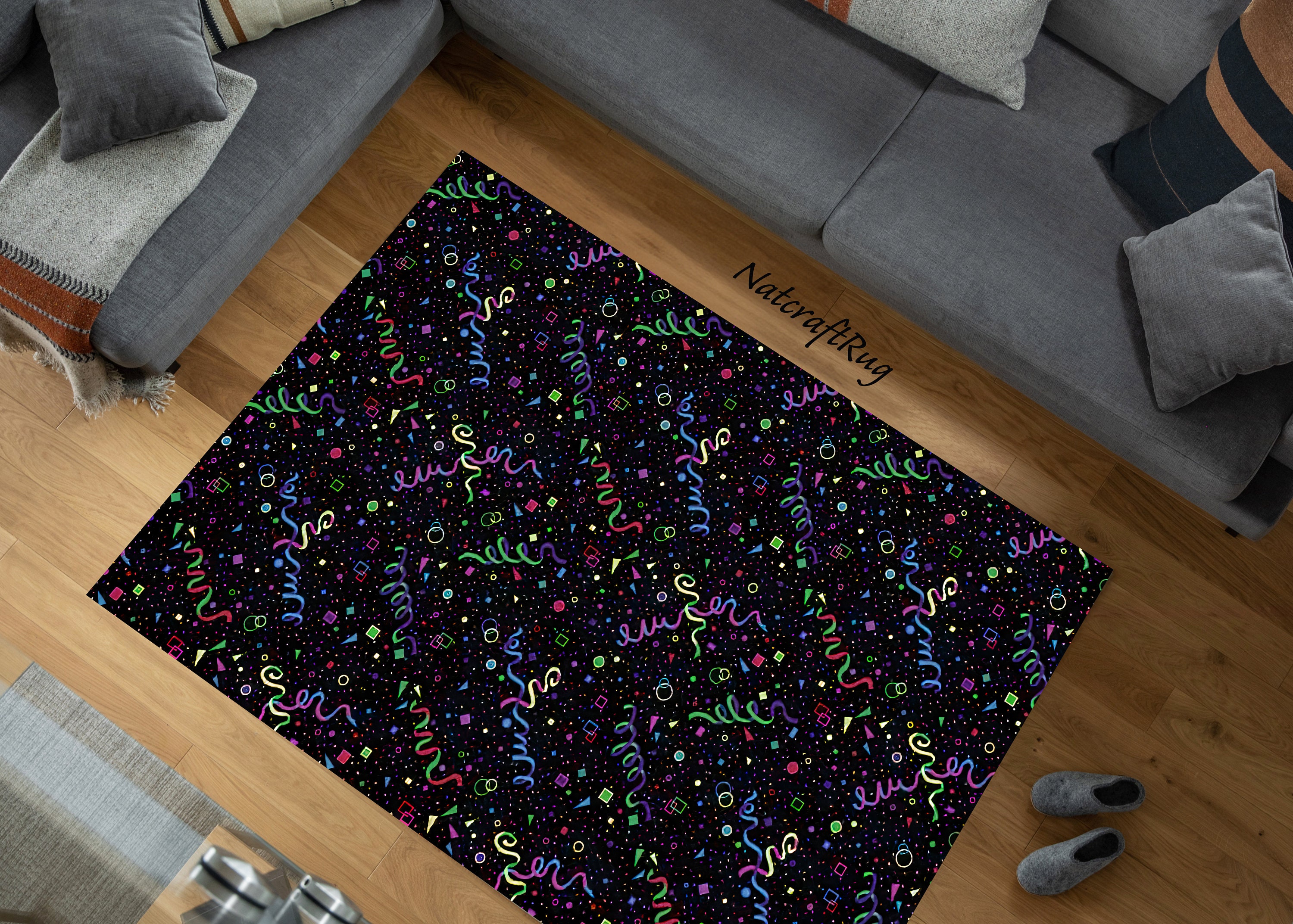 Arcade Rug, Game Room Rug, Arcade Modern Decor Rug, Bowling Alley ...